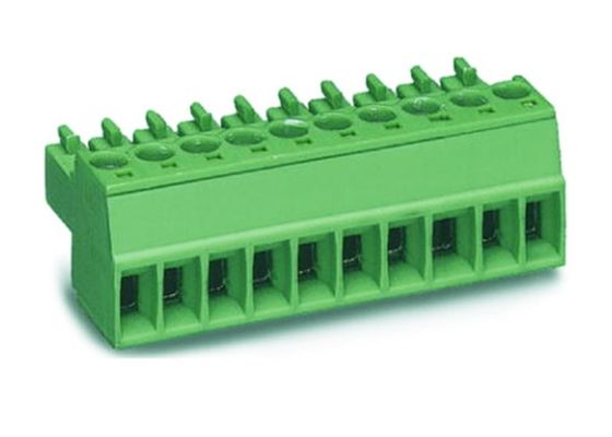 22-14 AWG Pluggable Terminal Block With 3000V AC/Minute Withstanding ...
