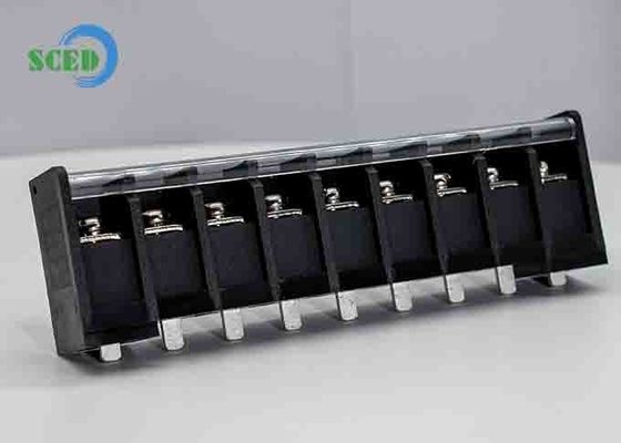 17.00mm Power Terminal Blocks PBT M5 600V Terminal Connector Block For ...