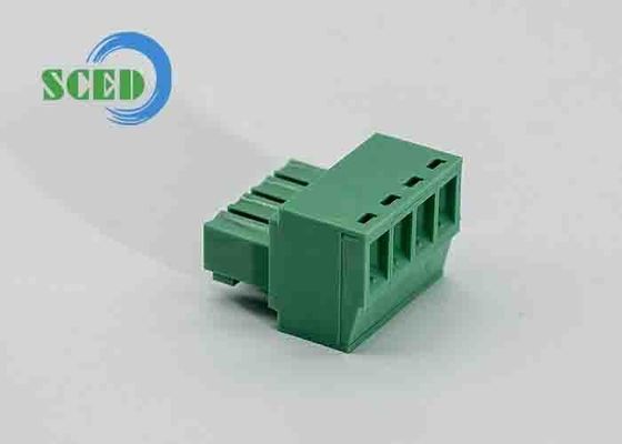 2-22 Poles Plug In Power Terminal Block Connector 3.50mm Female Brass ...