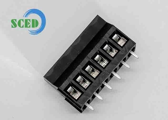 5.08mm 300V 10A PCB PA66 Terminal Block Euro Type Raising Series For Automatic Control