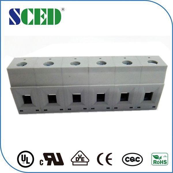 Single Deck Through Panel Terminal Blocks Pitch 6.2mm 2P-24P Bulkhead ...