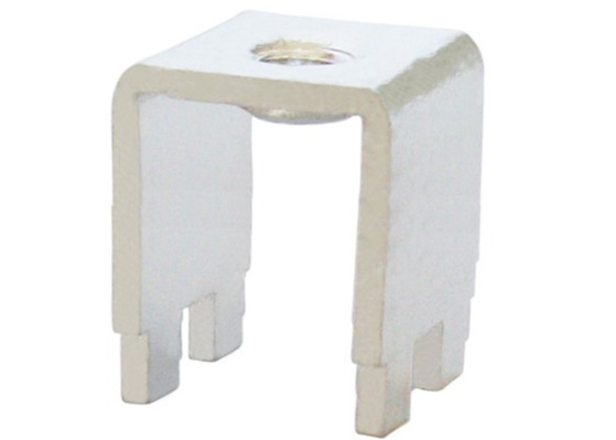 75A M4 Terminal Block Accessories , PCB Brass Wire Terminal Connectors