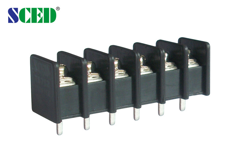 Pitch 7.62mm PCB Barrier Terminal Block for Electric Power , Switch 2P ...