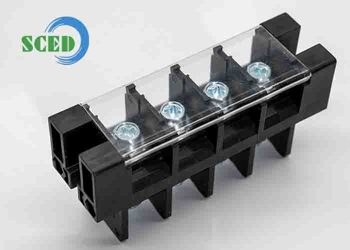 21.00mm PBT Feed Through 180A Panel Mount Perforation Terminal Block ...