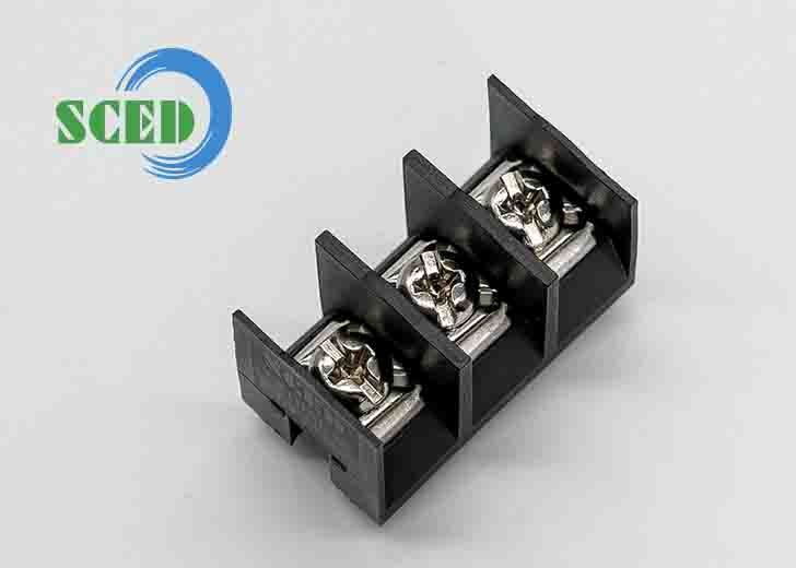 Pitch 10.00mm Barrier Terminal Block 600V 30A 10-22AWG PBT M3.5 Power ...