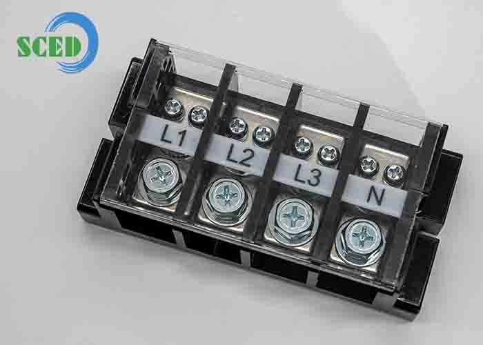 101A High Current Terminal Block For Industry Control 23.50mm M8 Steel ...