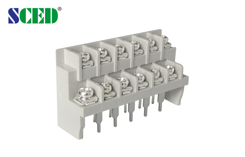 Power Distribution Barrier Terminal Blocks Connectors 300v High Voltage