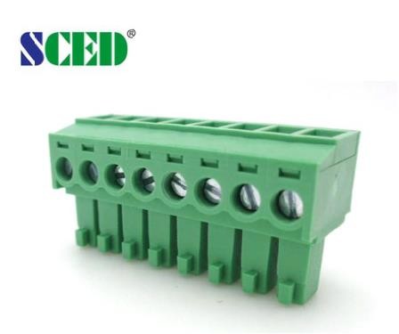 PCB Plug In Terminal Blocks 3.81mm 5.0mm 5.08mm Electric Power Terminal ...