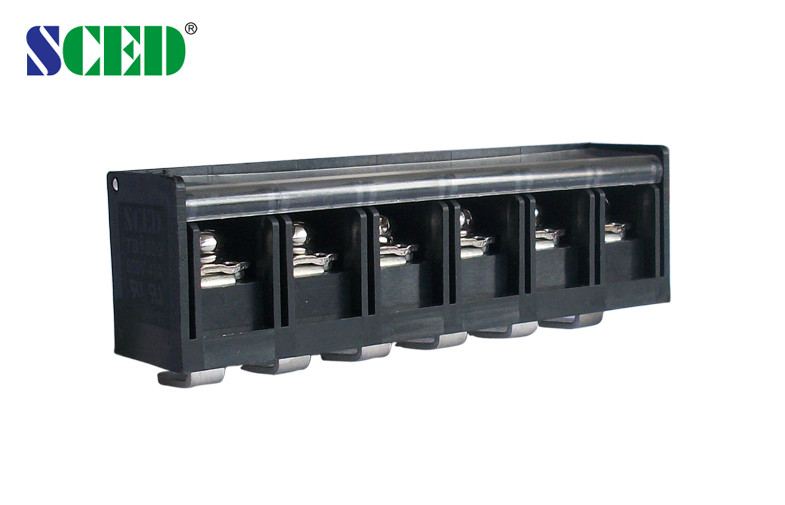 Pitch 13.00mm 600V 40A 2 - 18P Barrier Terminal Block Power Terminal Block