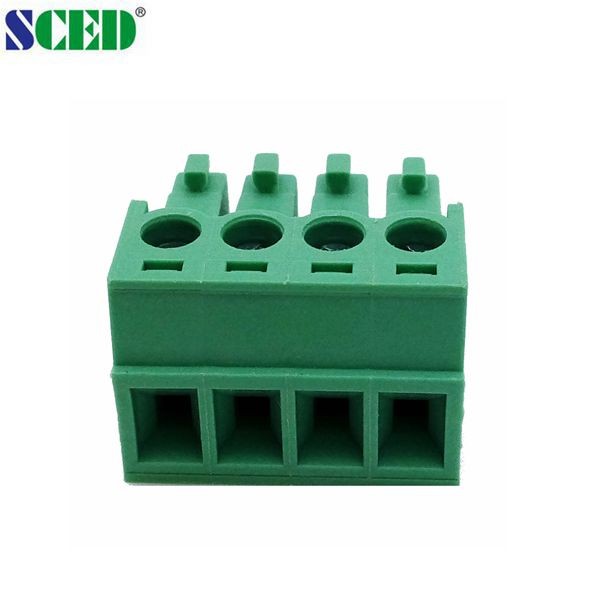 300V 8A PCB Plug In Terminal Block 3.81mm Pitch Pluggable Terminal Block