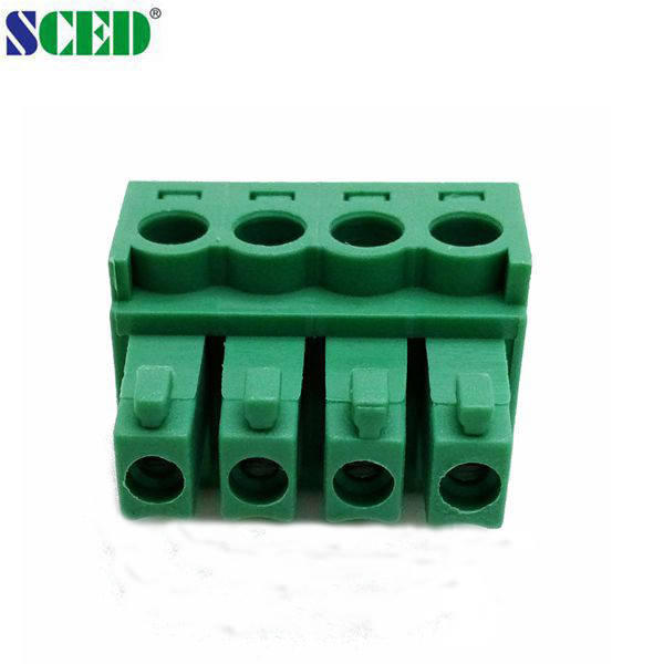 300V 8A PCB Plug In Terminal Block 3.81mm Pitch Pluggable Terminal Block